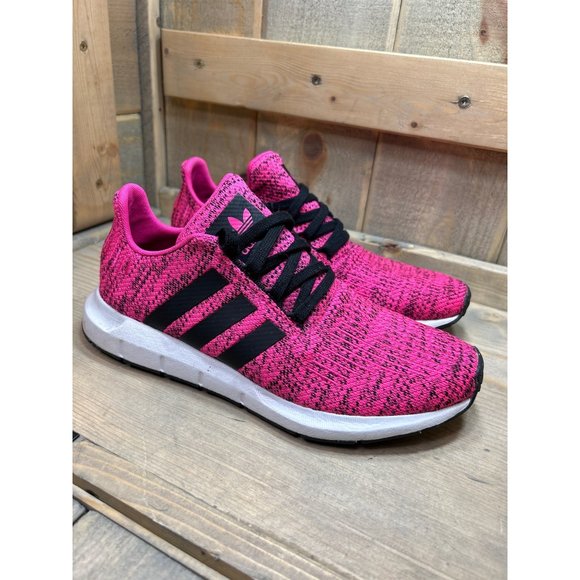 adidas | Shoes | Adidas Swift Run J Shock Pinkcore Black Running Shoes ...